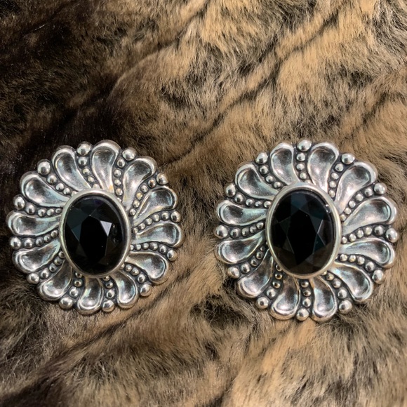Jewelry | Fab Earrings Black And Silver Earrings A327 | Poshmark